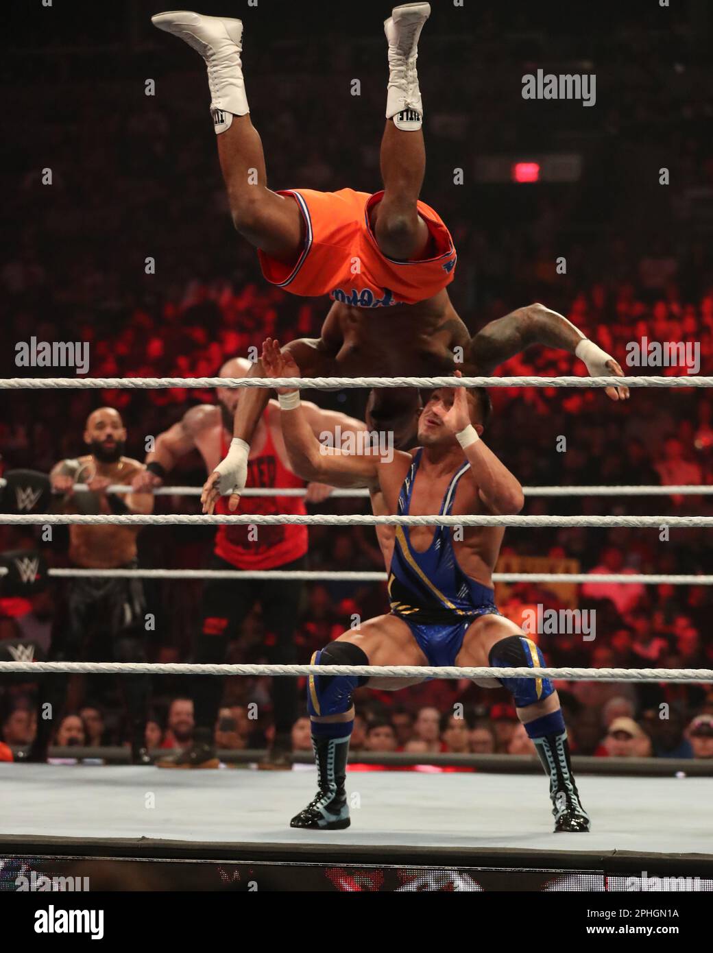 PHOENIX, ARIZONA - MARCH 27: WWE WrestleMania RAW at the Footprint ...
