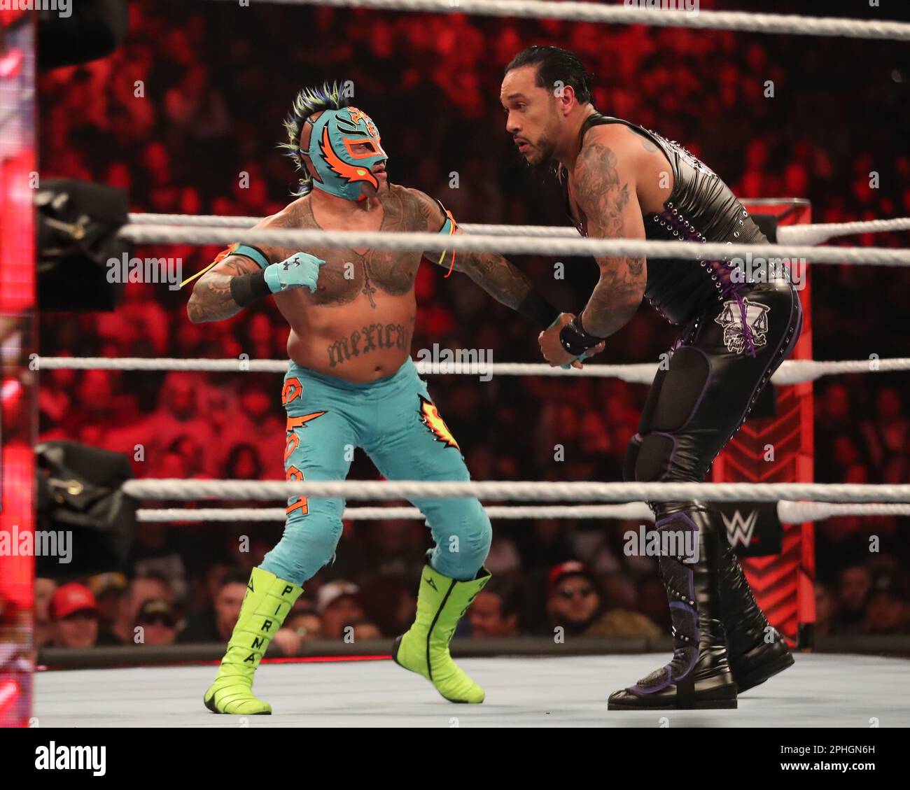PHOENIX, ARIZONA - MARCH 27: WWE WrestleMania RAW at the Footprint ...