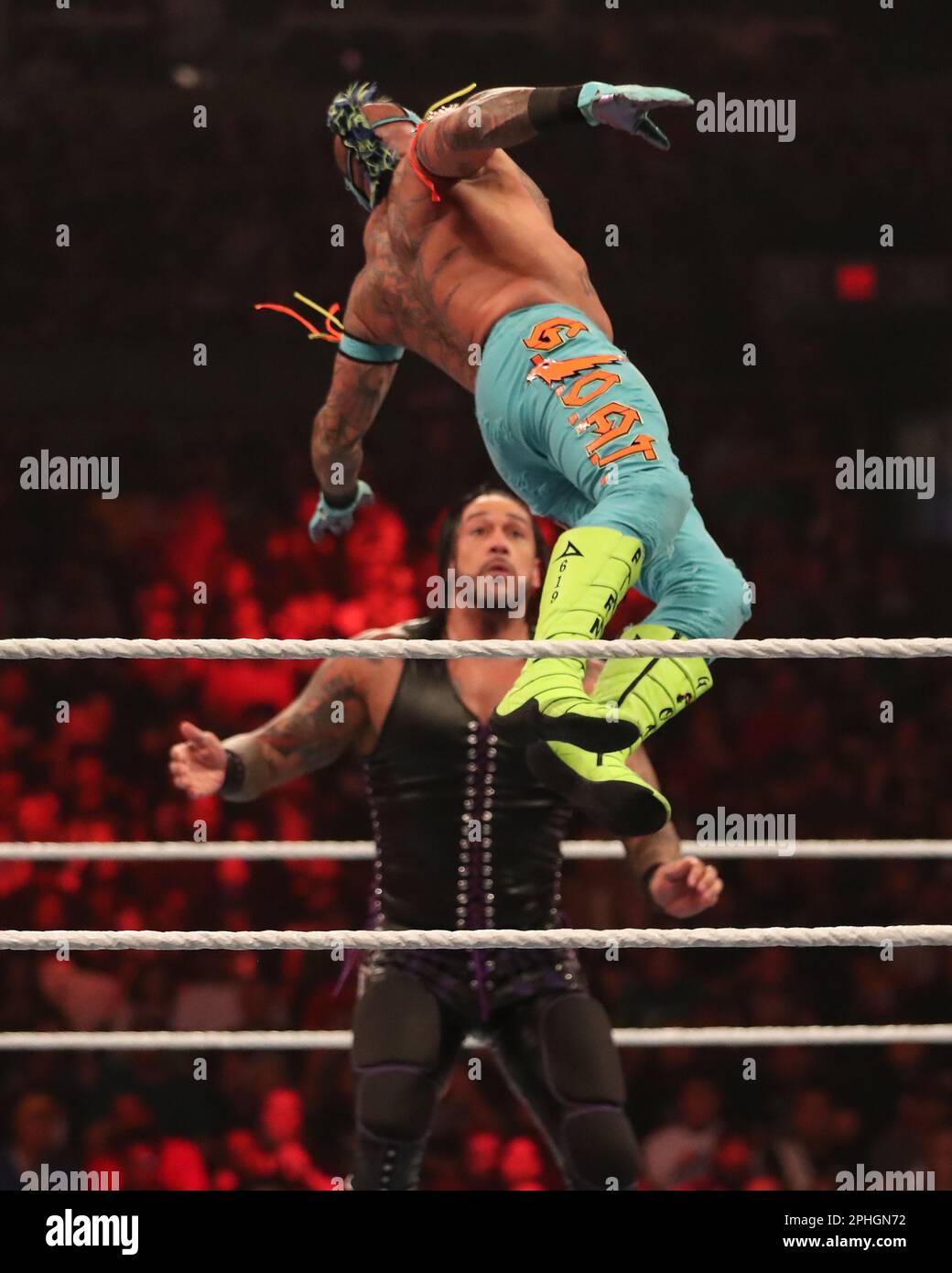 PHOENIX, ARIZONA - MARCH 27: WWE WrestleMania RAW at the Footprint ...