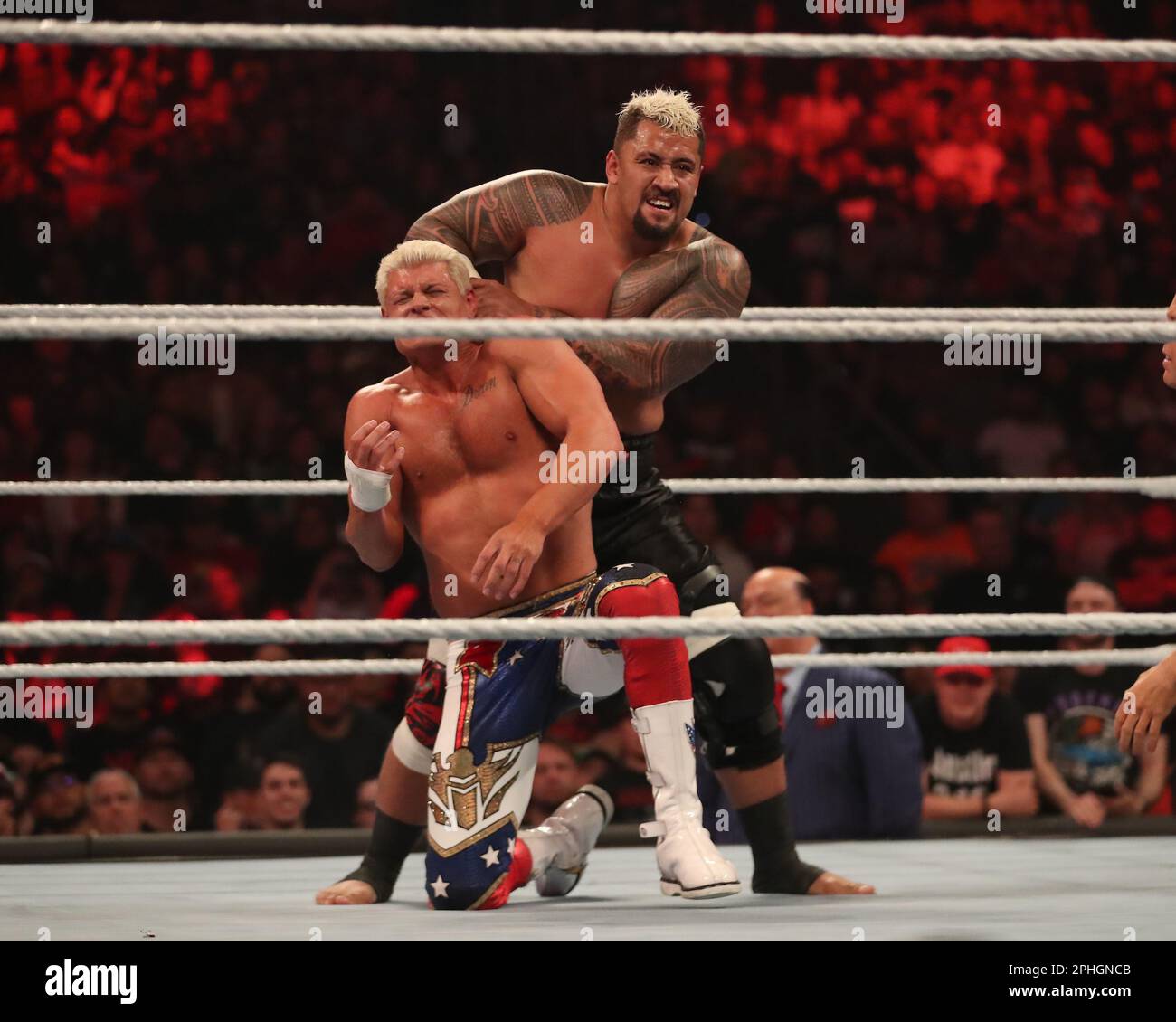 PHOENIX, ARIZONA - MARCH 27: WWE WrestleMania RAW at the Footprint ...