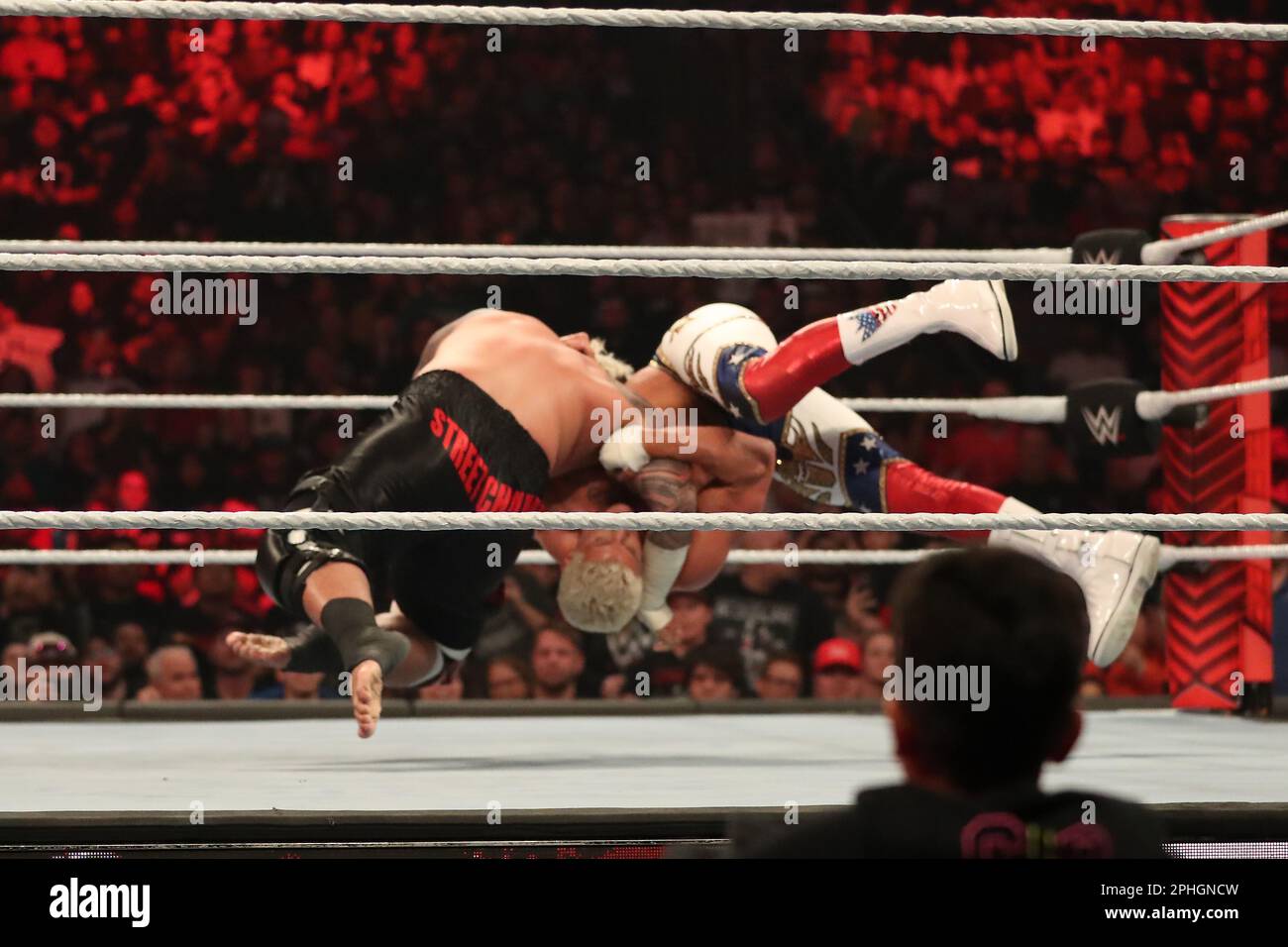 PHOENIX, ARIZONA - MARCH 27: WWE WrestleMania RAW at the Footprint ...