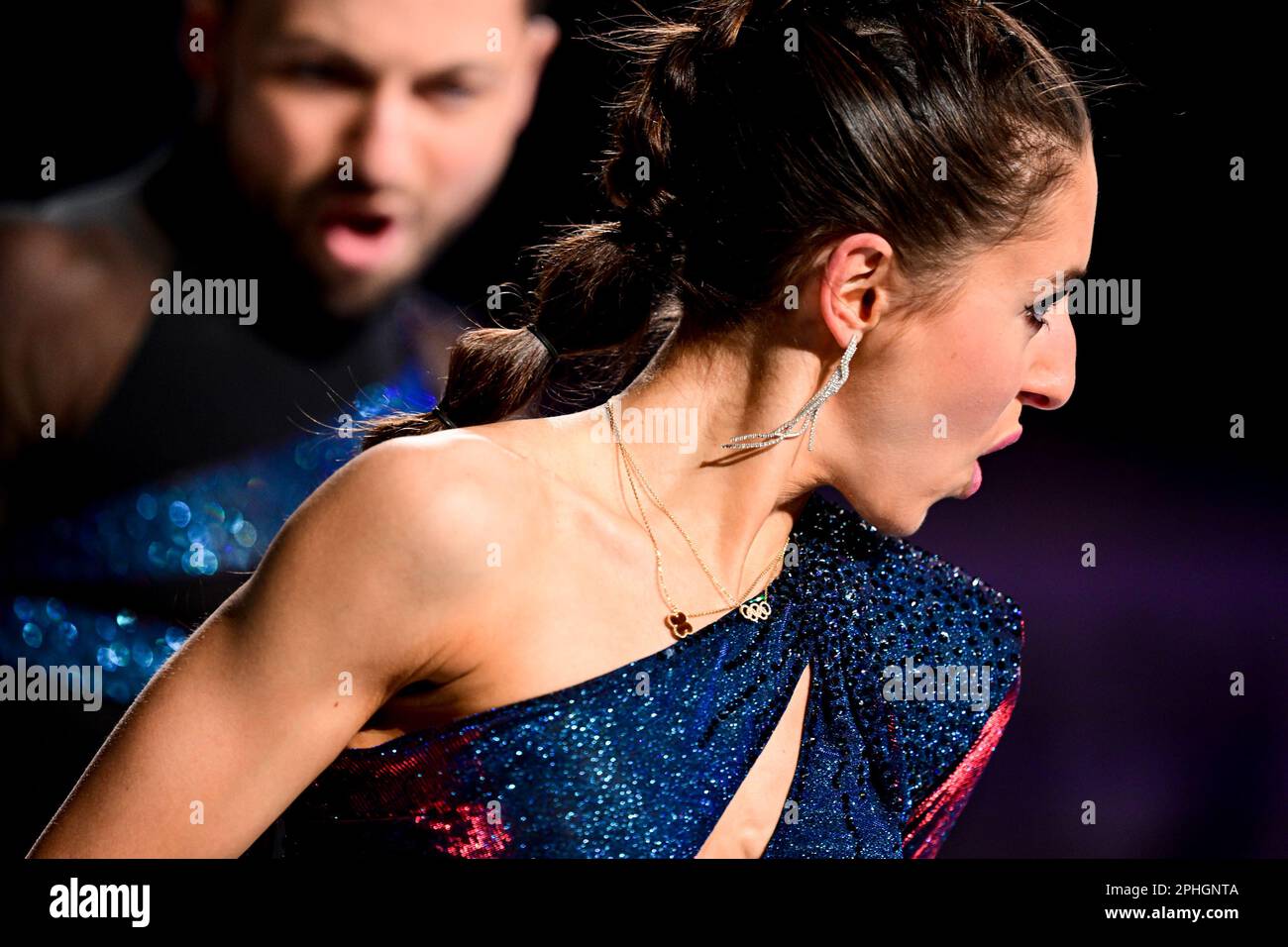 Lilah FEAR & Lewis GIBSON (GBR), during the Exhibition Gala, at the ISU ...