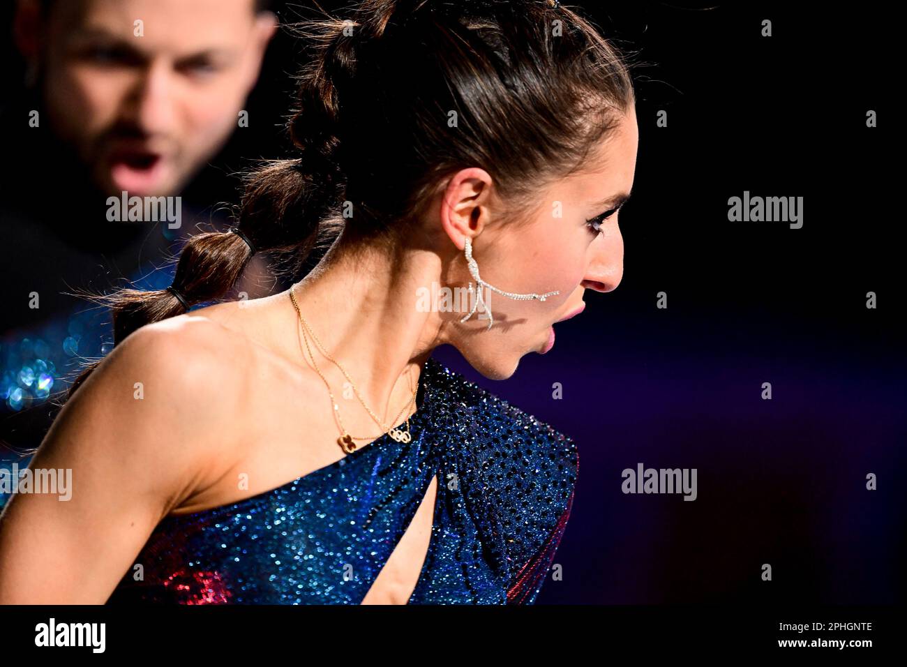 Lilah FEAR & Lewis GIBSON (GBR), during the Exhibition Gala, at the ISU ...