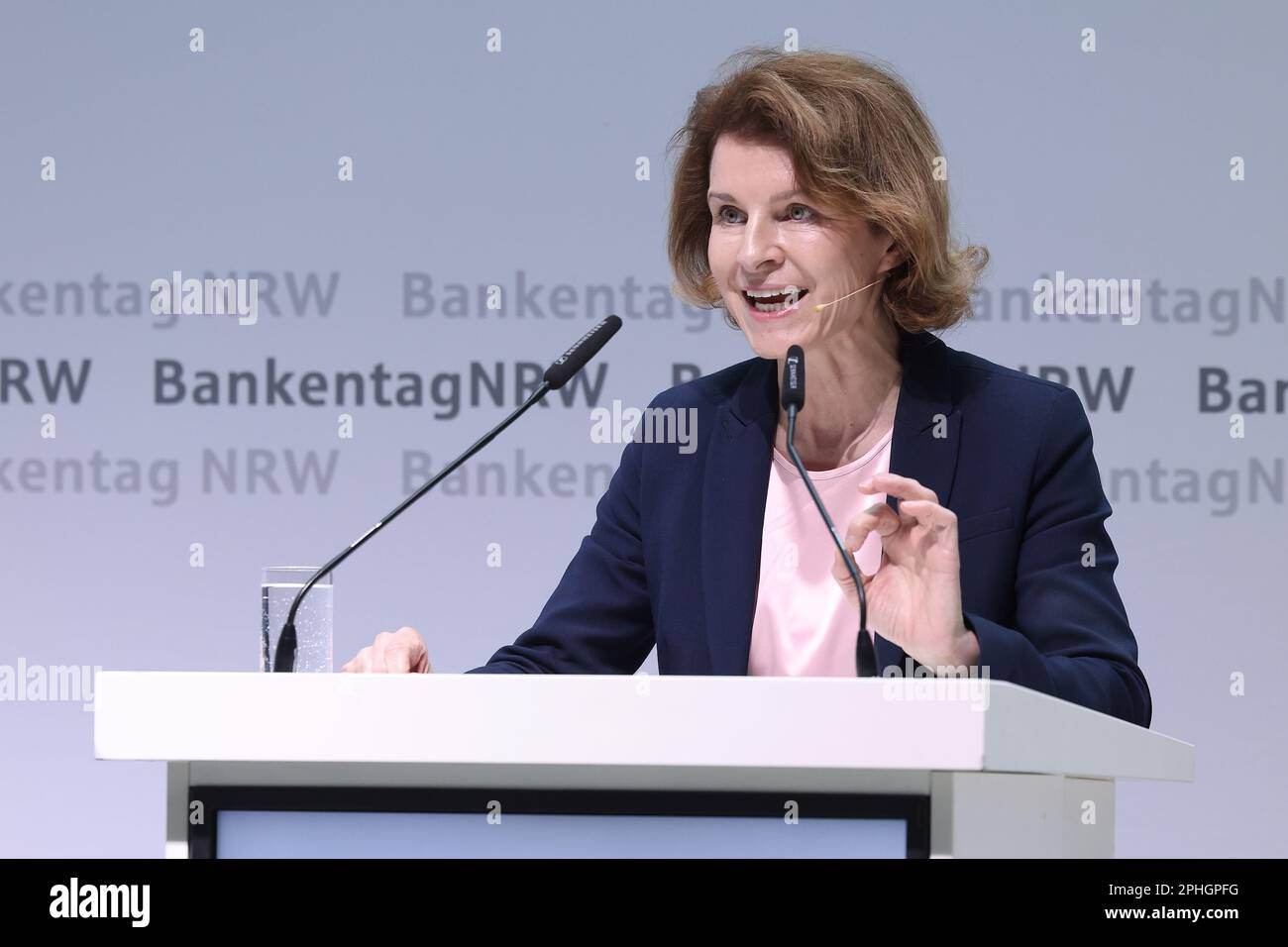 Duesseldorf, Germany. 28th Mar, 2023. Sabine Mauderer, Member of the ...