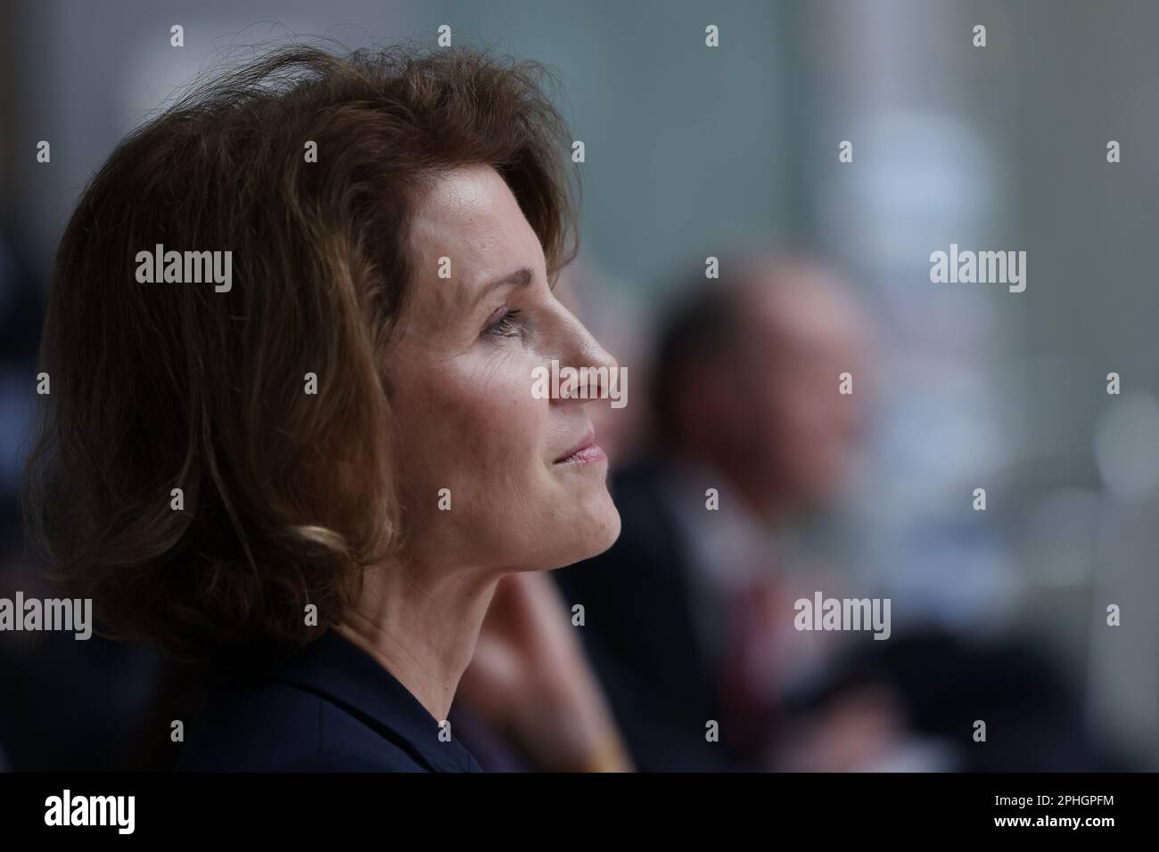 Duesseldorf, Germany. 28th Mar, 2023. Sabine Mauderer, member of the ...