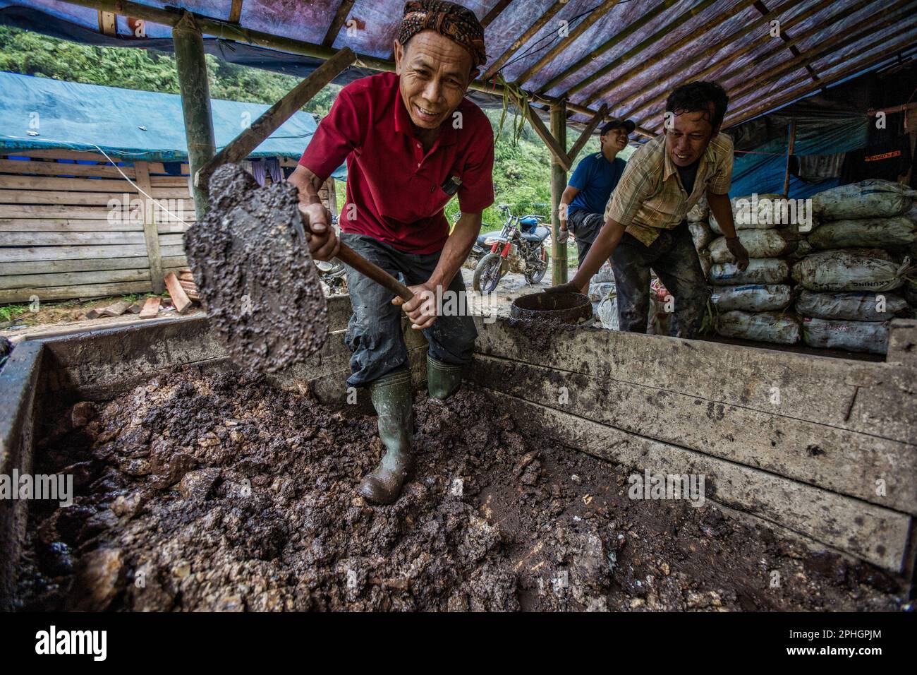 Mining in Indonesia, Java, Asia Stock Photo - Alamy