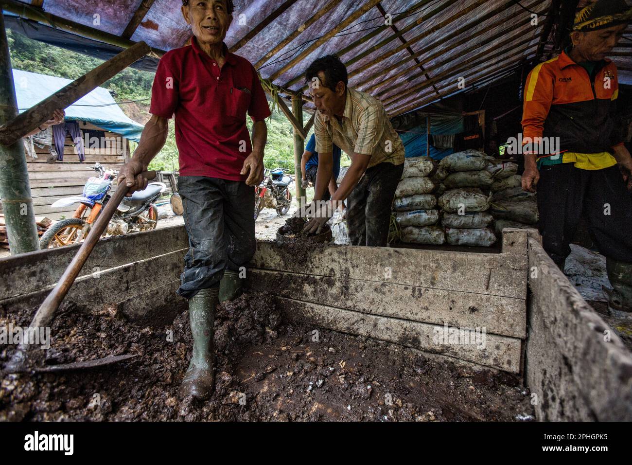 Mining in Indonesia, Java, Asia Stock Photo - Alamy