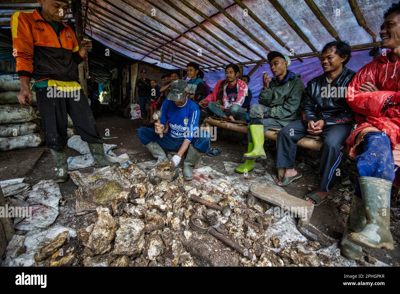 Mining in Indonesia, Java, Asia Stock Photo - Alamy