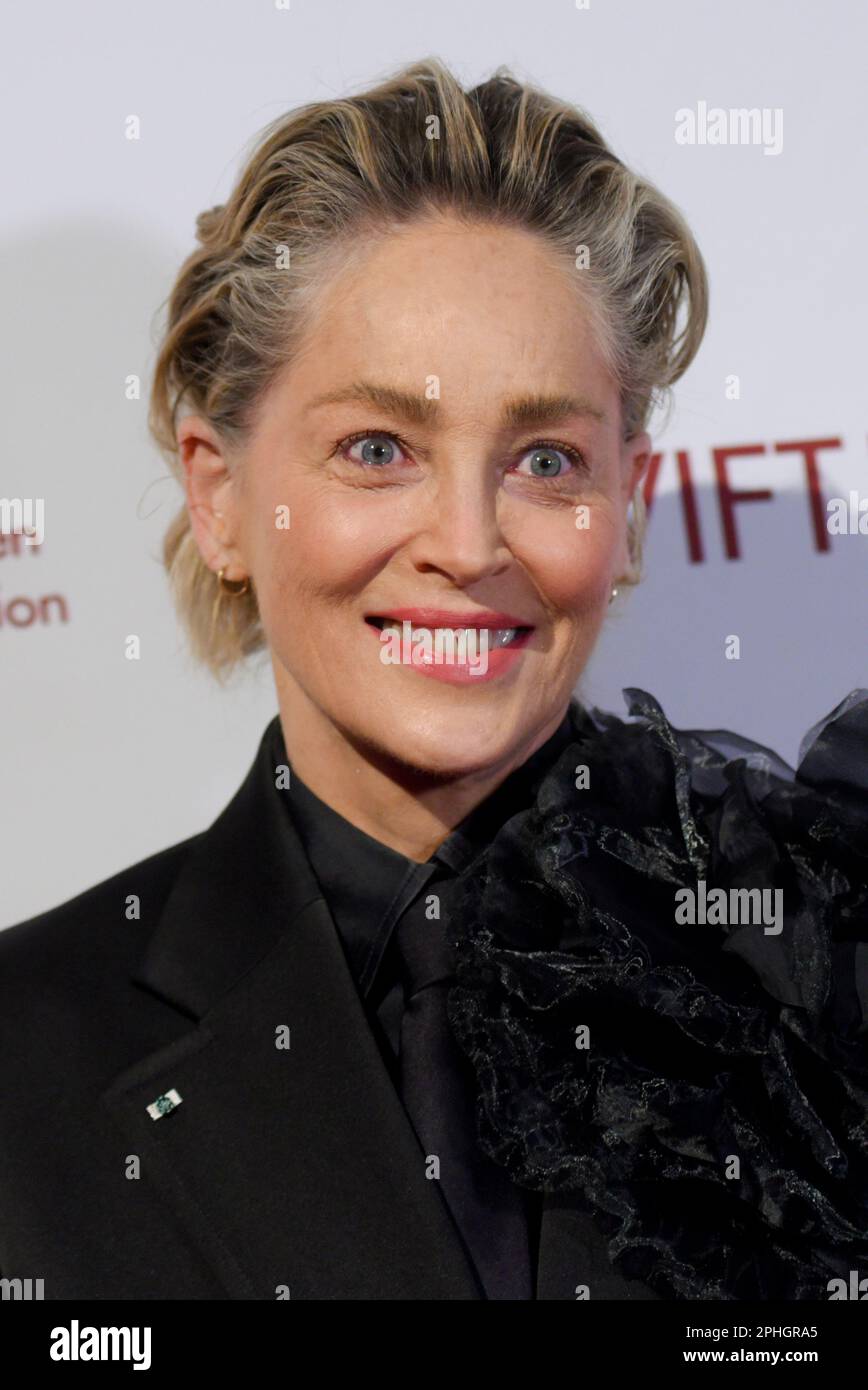 New York, USA. 28th Mar, 2023. Sharon Stone attends the New York Women ...