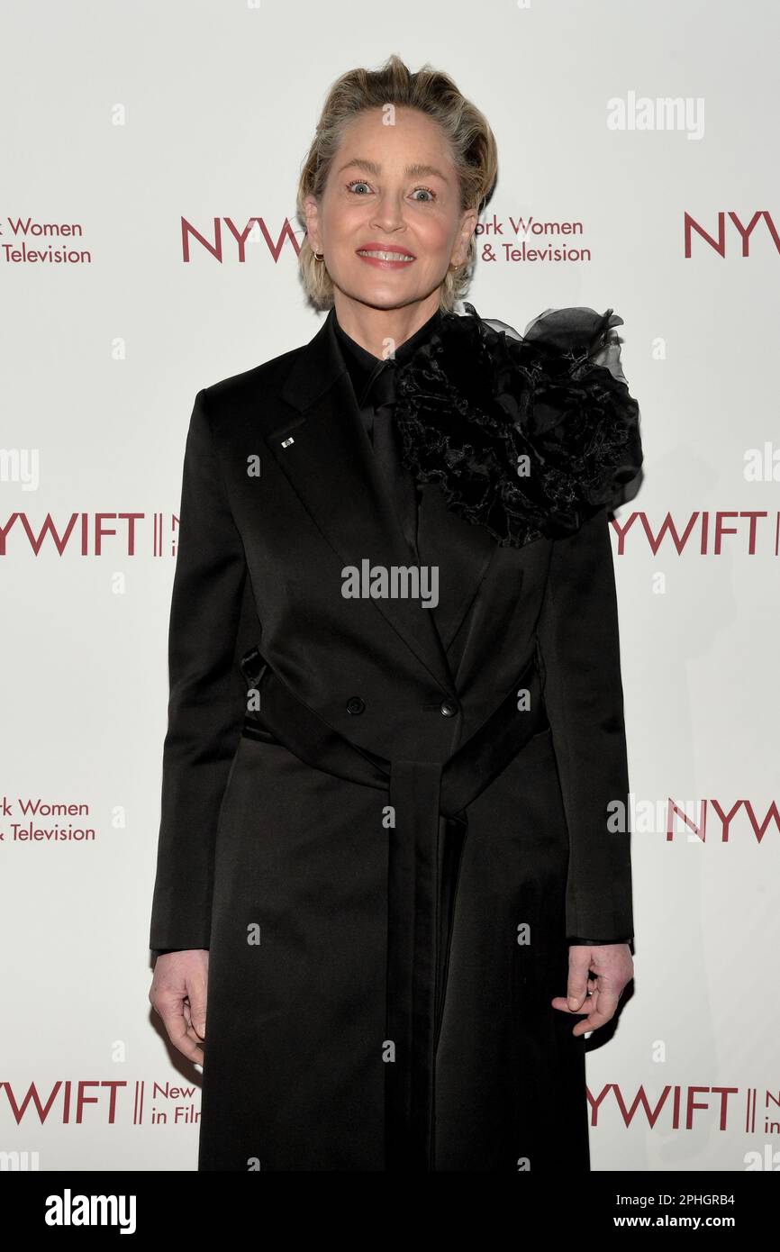 New York, USA. 28th Mar, 2023. Sharon Stone attends the New York Women ...