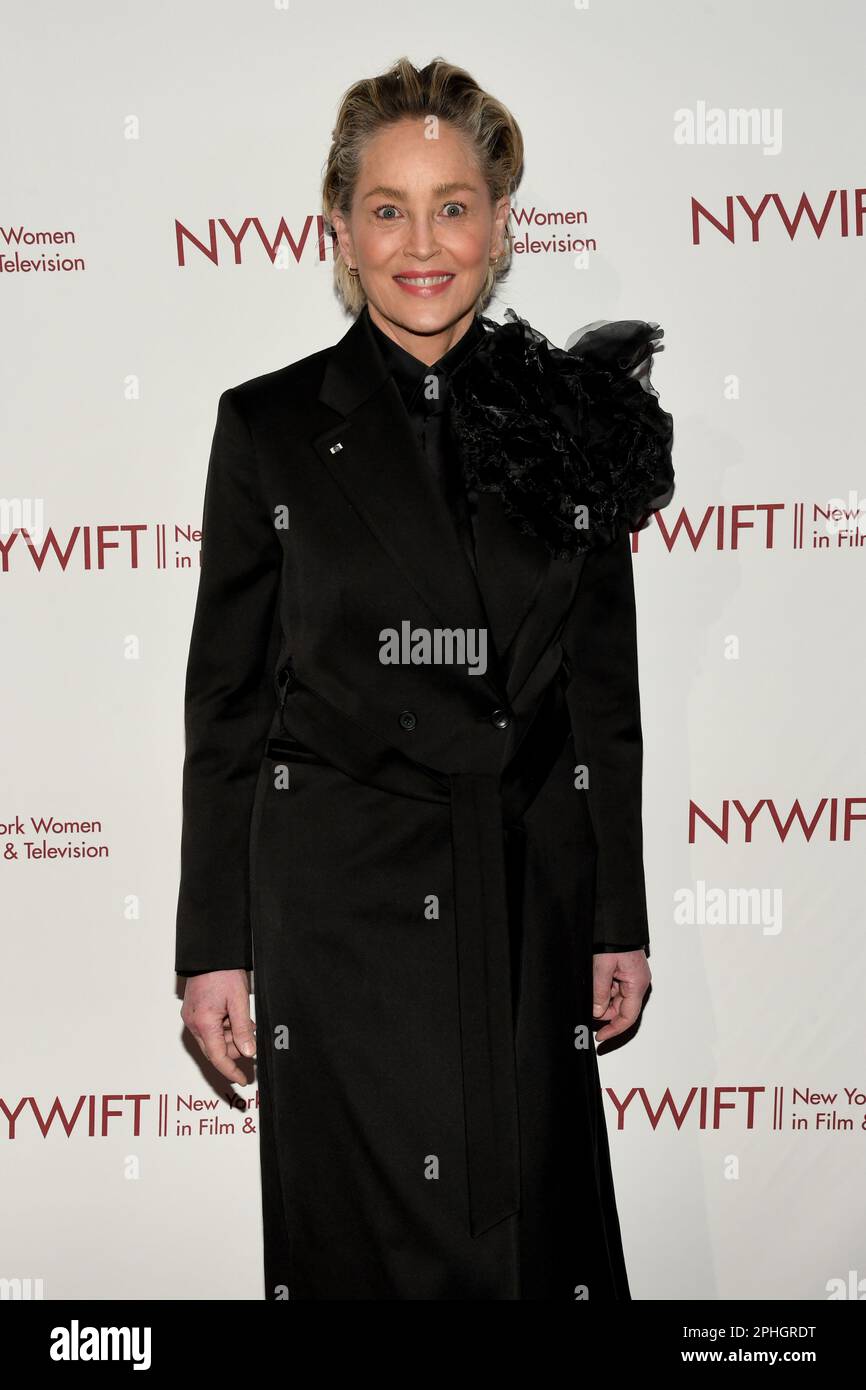 New York, USA. 28th Mar, 2023. Sharon Stone attends the New York Women ...