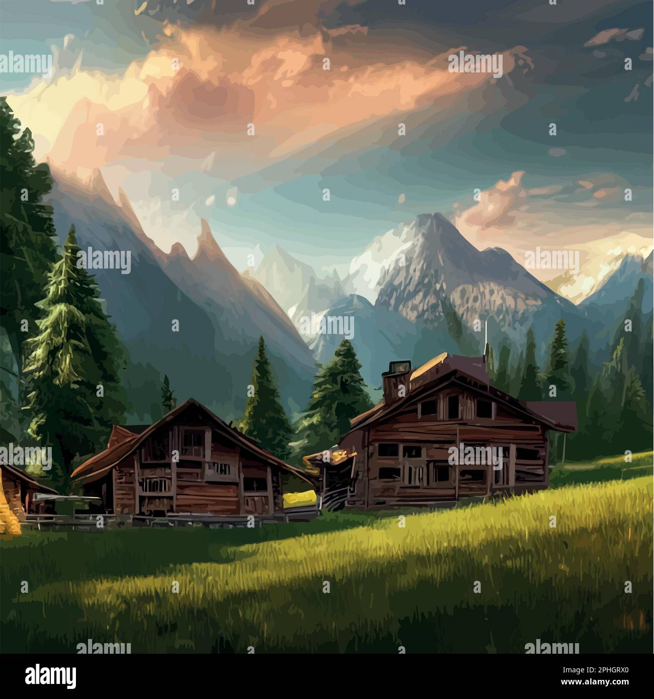 Indian terrain for tourism Stock Vector Images - Alamy