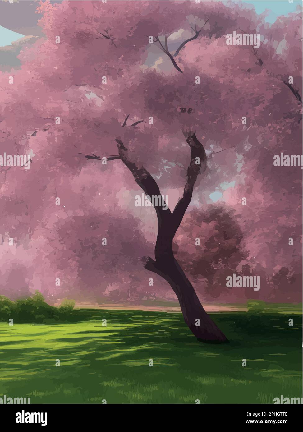 Japan mural Stock Vector Images - Alamy