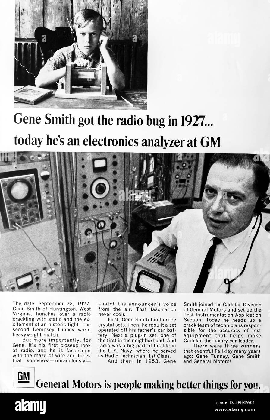 General Motors electronics - Gene Smith electronics analyzer - GM ...