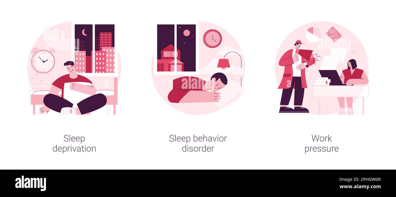 Rem sleep behavior disorder Stock Vector Images - Alamy