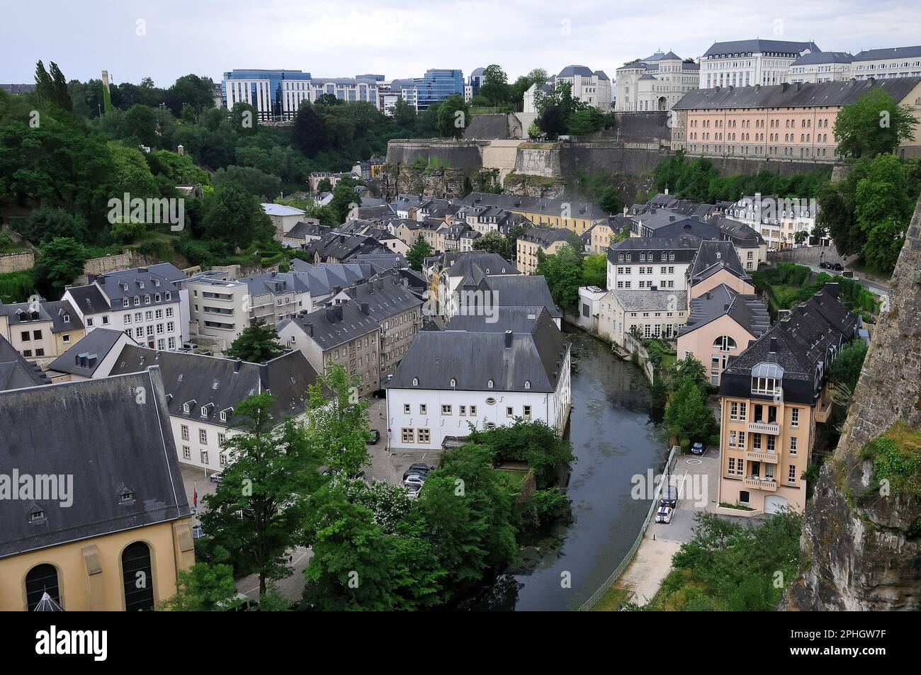 old town, Luxembourg City, Grand Duchy of Luxembourg, Europe, UNESCO ...
