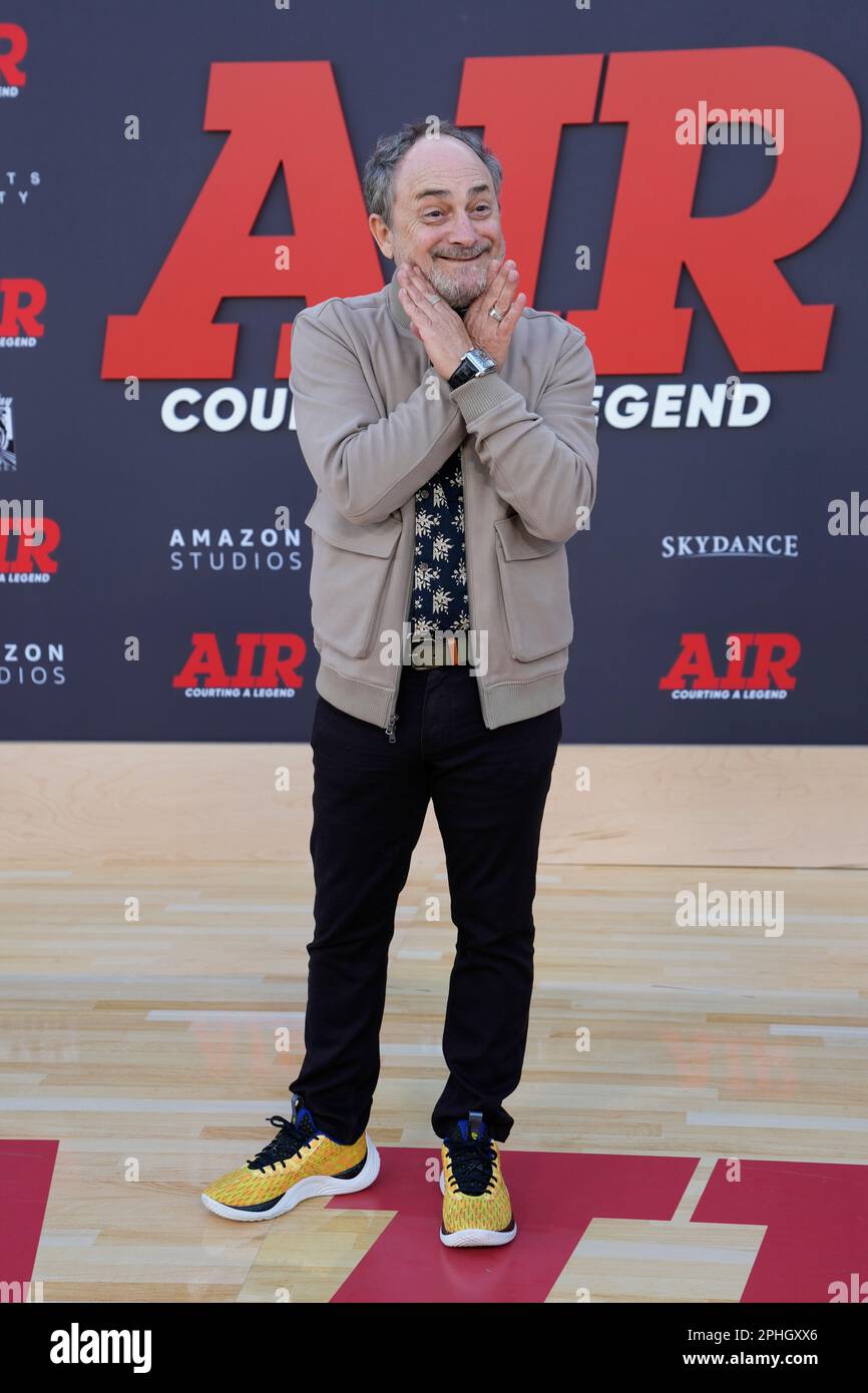 Kevin Pollak arrives at the world premiere of "Air" on Monday, March 27 ...