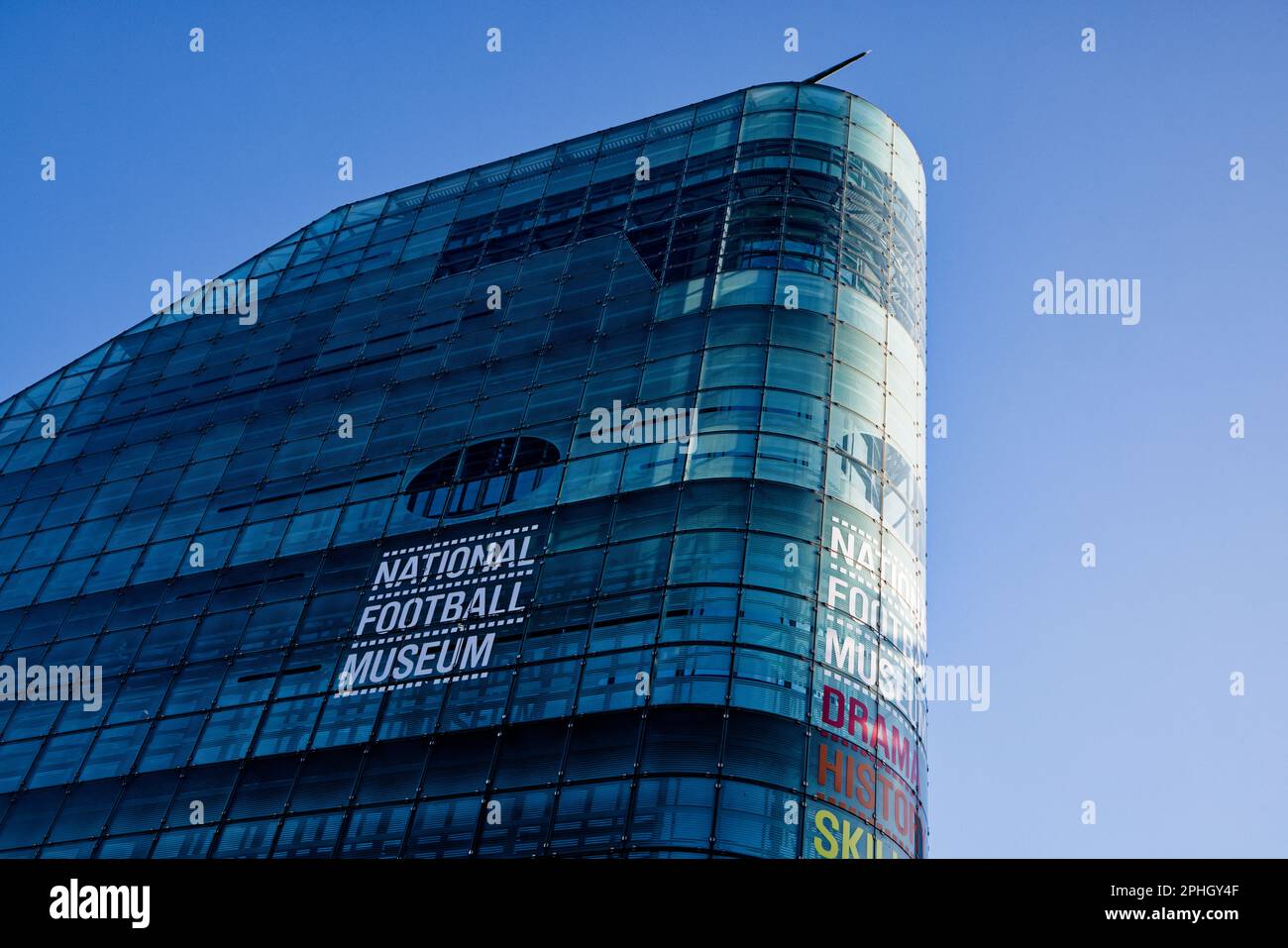 National Football Museum building, Manchester, England Stock Photo - Alamy