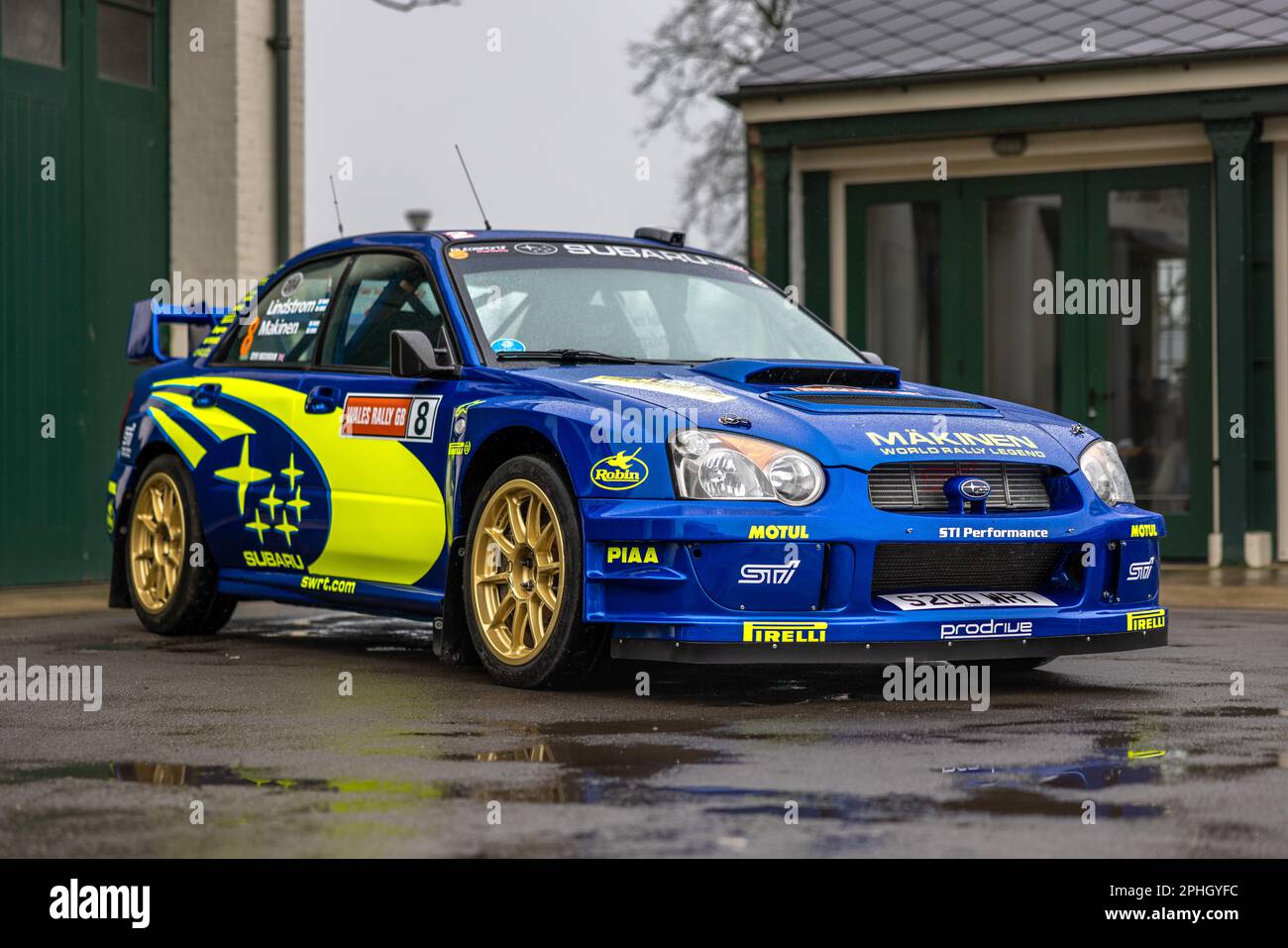 2003 Subaru Impreza S9 WRC ‘S200 WRT’ on display at the Motorsport ...