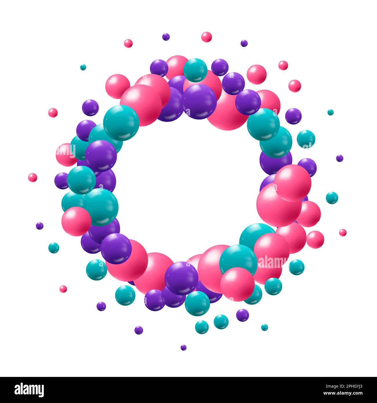 Realistic background of multiple pearls - vector eps10 illustration ...