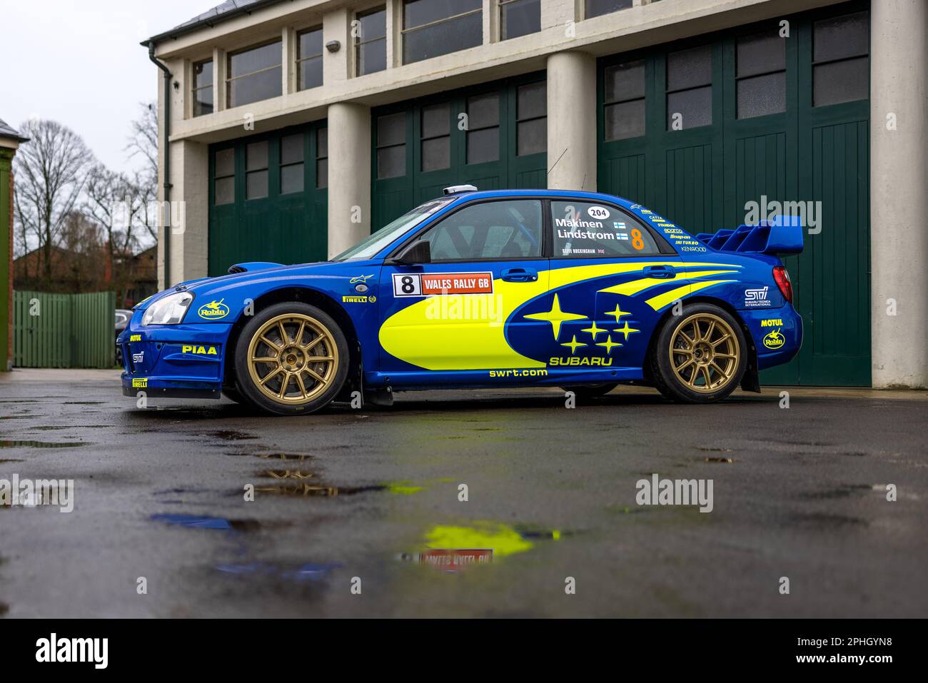 2003 Subaru Impreza S9 WRC ‘S200 WRT’ on display at the Motorsport ...