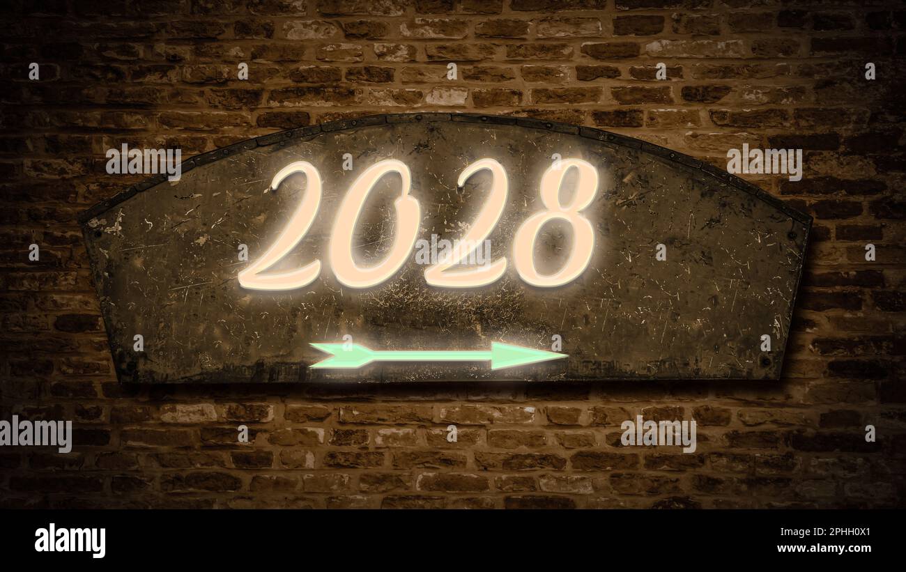 2028 calendar hi-res stock photography and images - Alamy