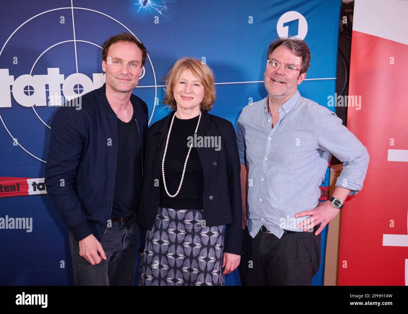 Berlin, Germany. 28th Mar, 2023. Investigator duo Corinna Harfouch and ...