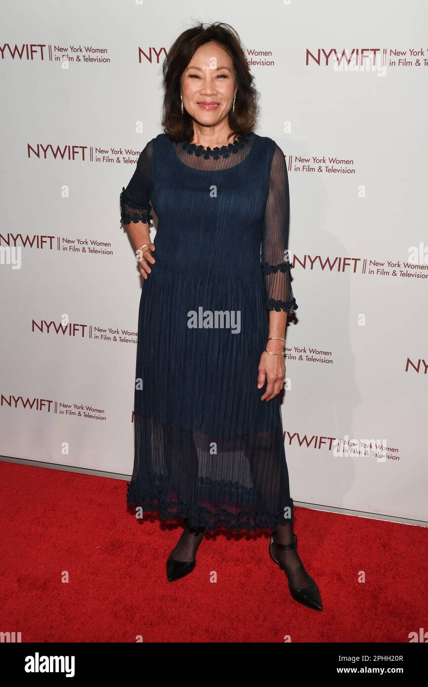 New York, USA. 28th Mar, 2023. Janet Yang attends the New York Women In ...