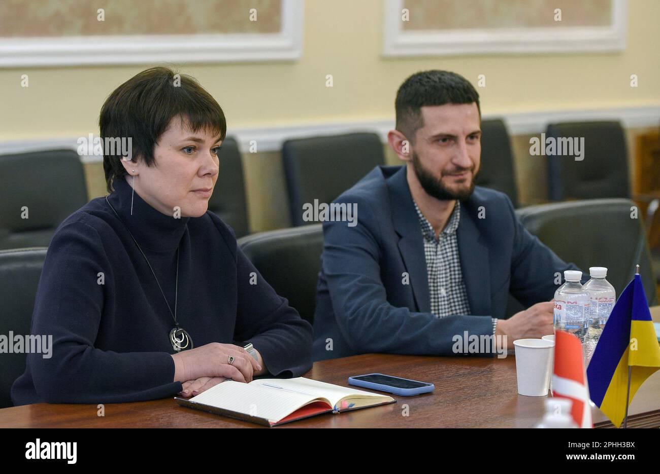 KYIV, UKRAINE - MARCH 28, 2023 - Deputy Minister of Culture and ...