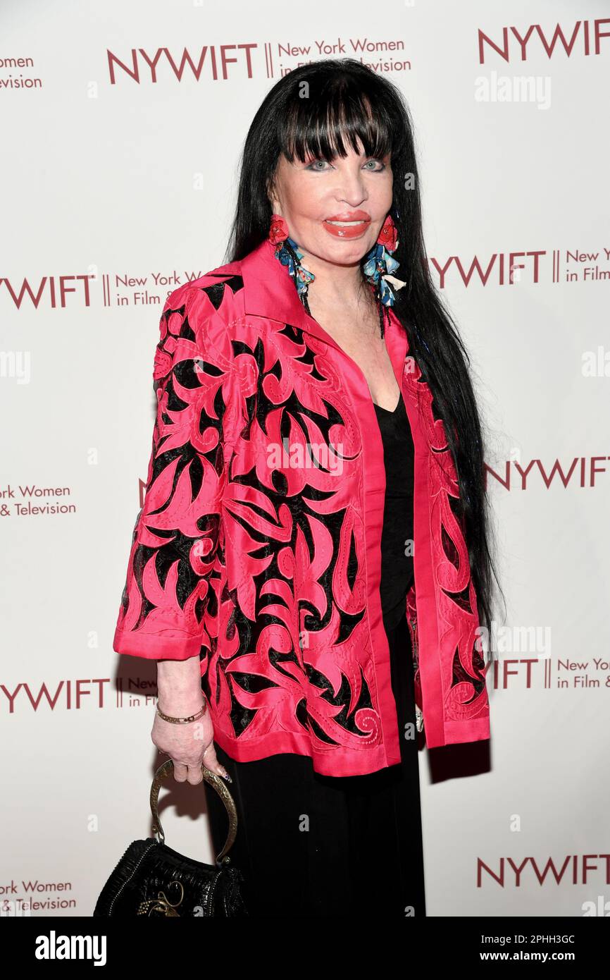 New York, USA. 28th Mar, 2023. Loreen Arbus attends the New York Women In Film & Television ...