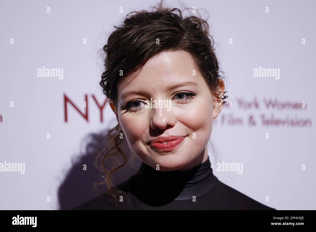 New York United States 28th Mar 2023 Chloe Levine Arrives On The