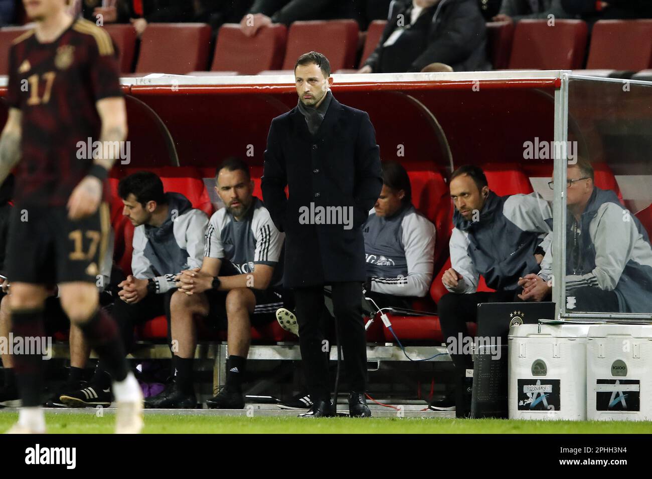COLOGNE - Germany coach Hansi Flick during the friendly match between ...