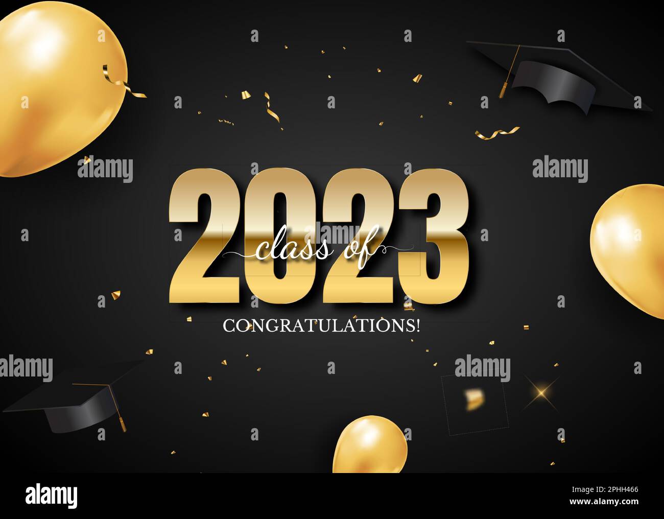Class of 2023 vector vectors hi-res stock photography and images - Alamy