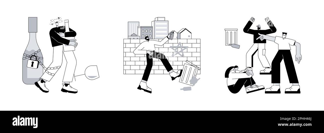 Alcoholism fight Stock Vector Images - Alamy