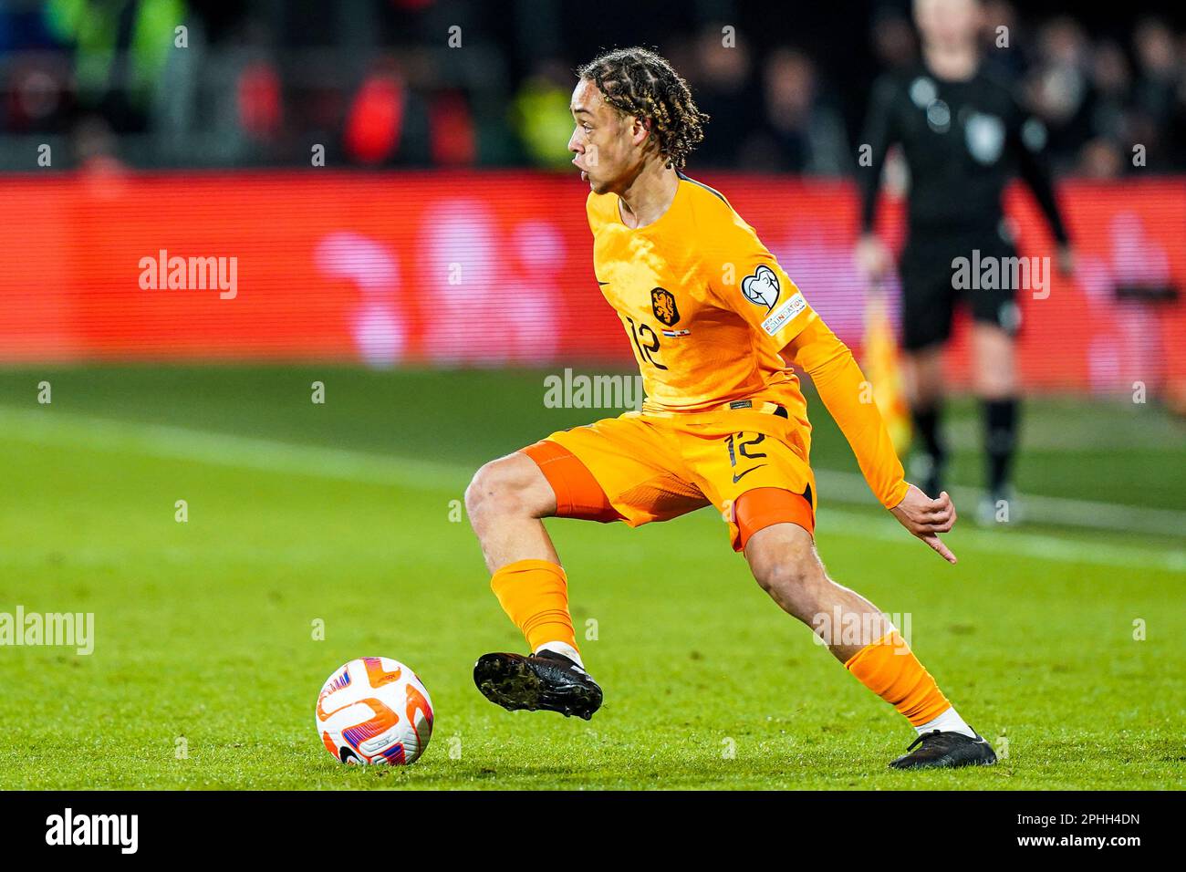 Rotterdam - 27/03/23, Rotterdam - Xavi Simons of Holland during the ...