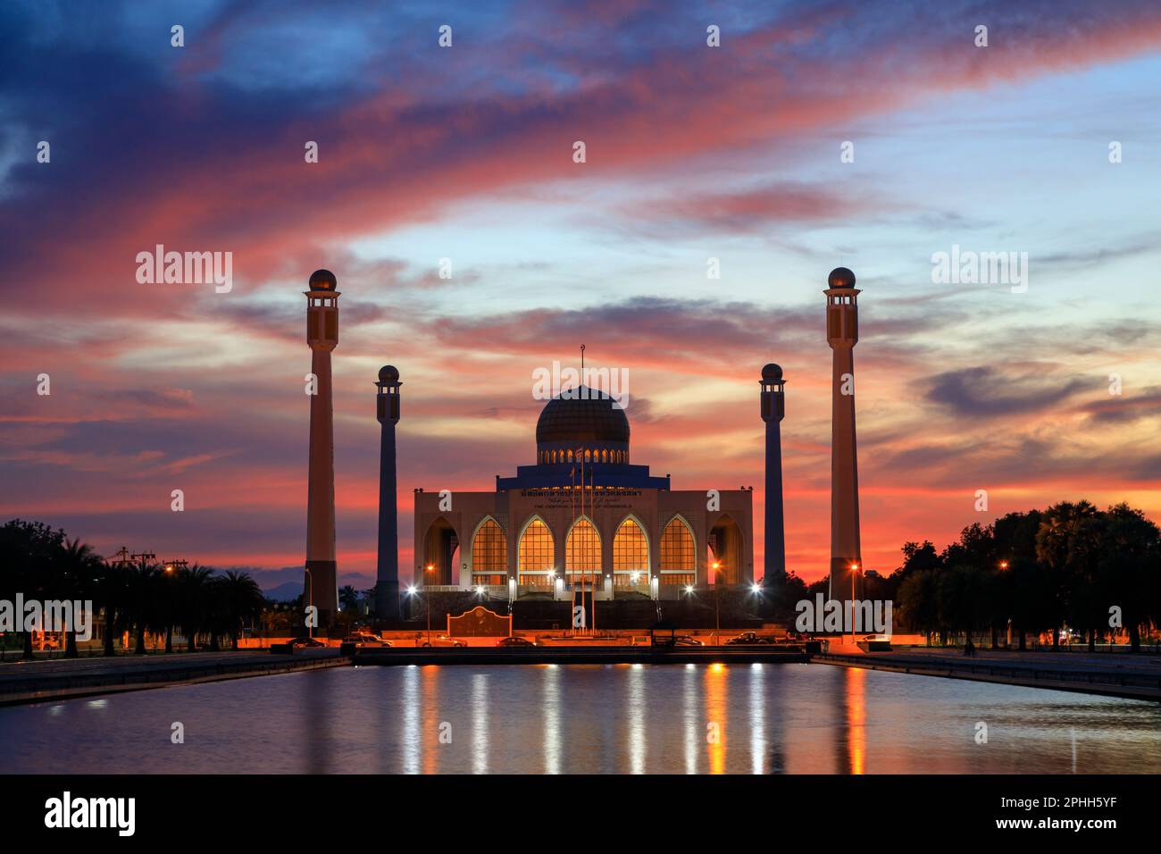 Hat Yai, Thailand - February 11, 2023: Exterior view of the Central ...