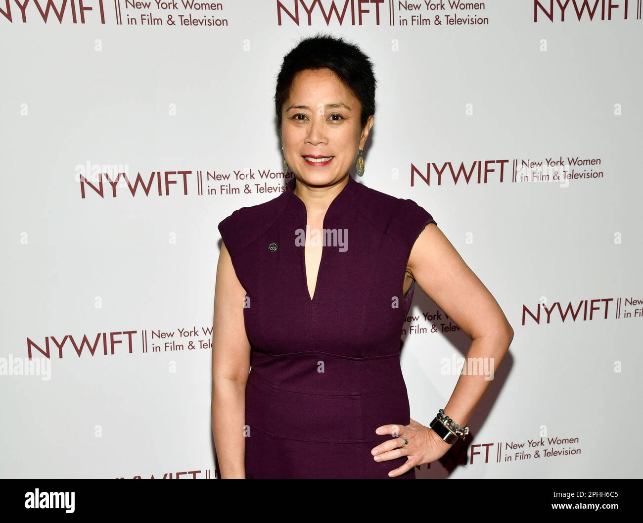 Anne Del Castillo attends the New York Women In Film & Television's ...