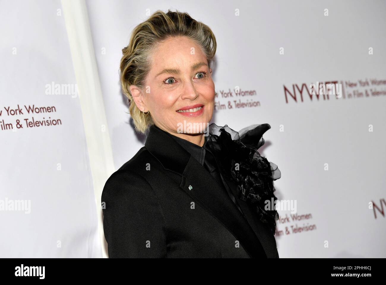 Sharon Stone attends the New York Women In Film & Television's 43rd ...