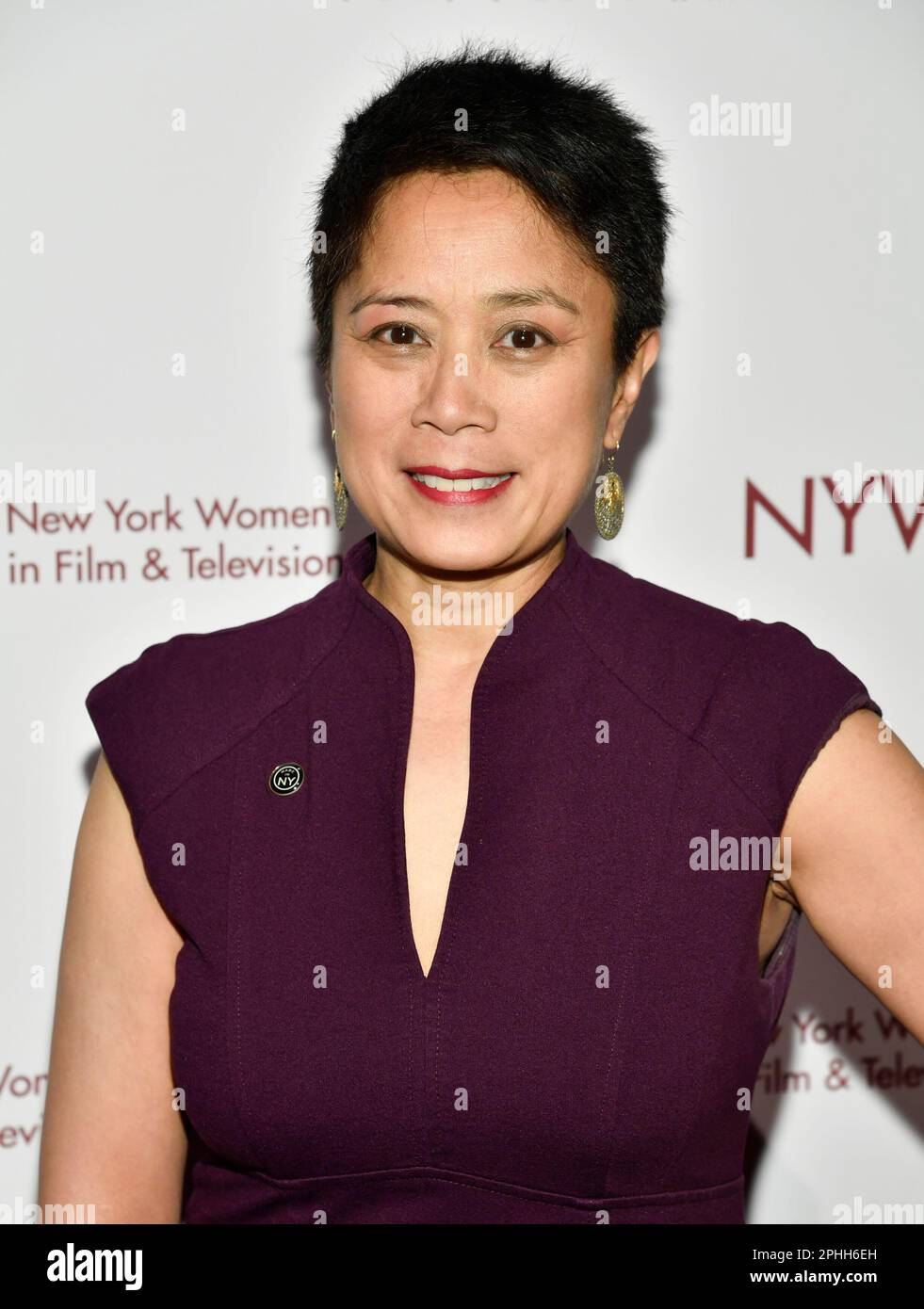 Anne Del Castillo attends the New York Women In Film & Television's ...