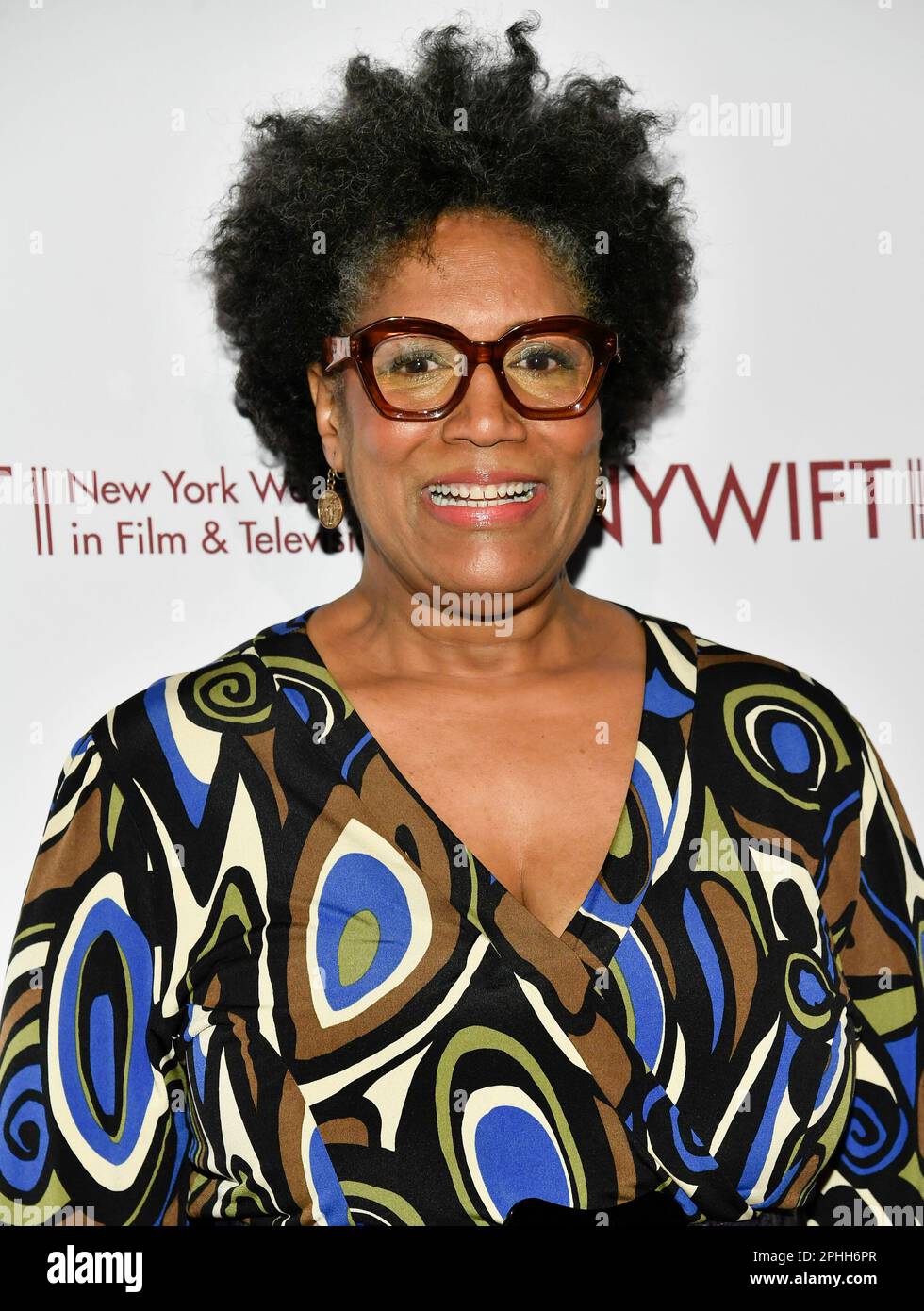 Nancy Giles attends the New York Women In Film & Television's 43rd ...