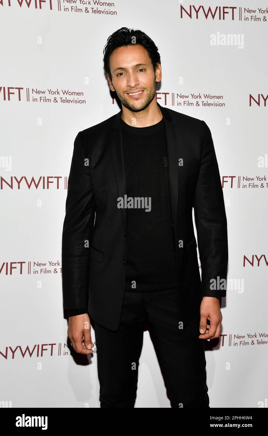 Ben Youcef attends the New York Women In Film & Television's 43rd annual Muse Awards at Cipriani ...