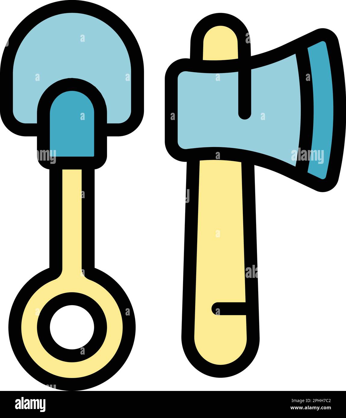 Scouting tools icon. Outline Scouting tools vector icon for web design ...