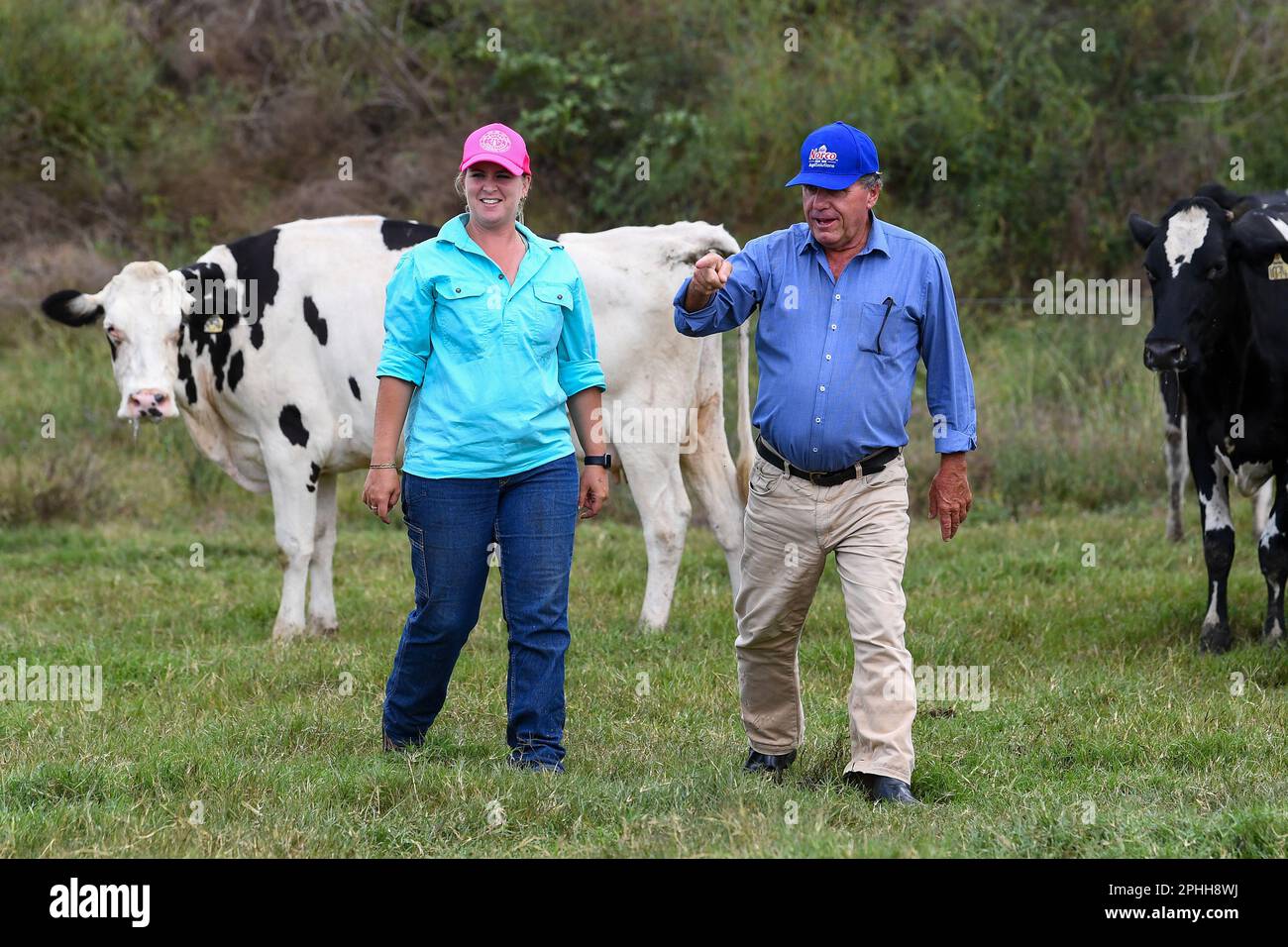 ***HOLD*** Stephanie Van Der Westen poses for a photograph with fellow ...