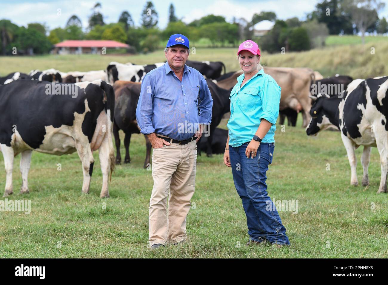 ***HOLD*** Stephanie Van Der Westen poses for a photograph with fellow ...