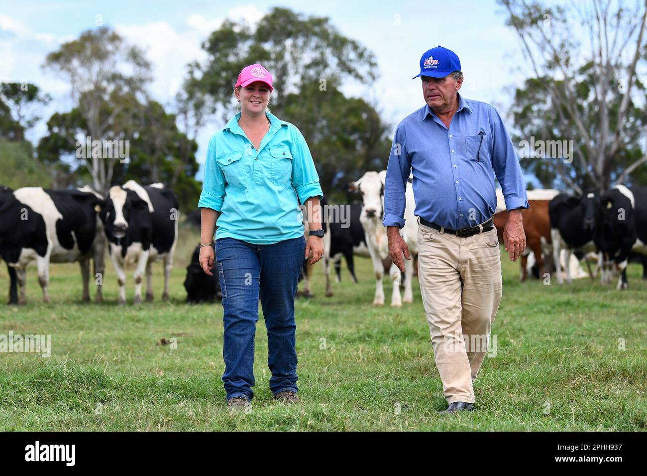 ***HOLD*** Stephanie Van Der Westen poses for a photograph with fellow ...