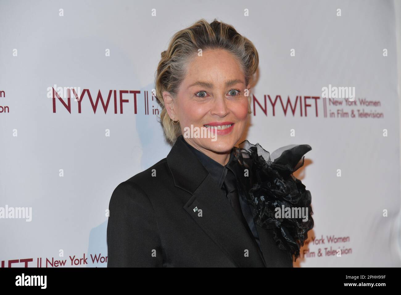 Sharon Stone attends the New York Women In Film And Television's 43rd ...