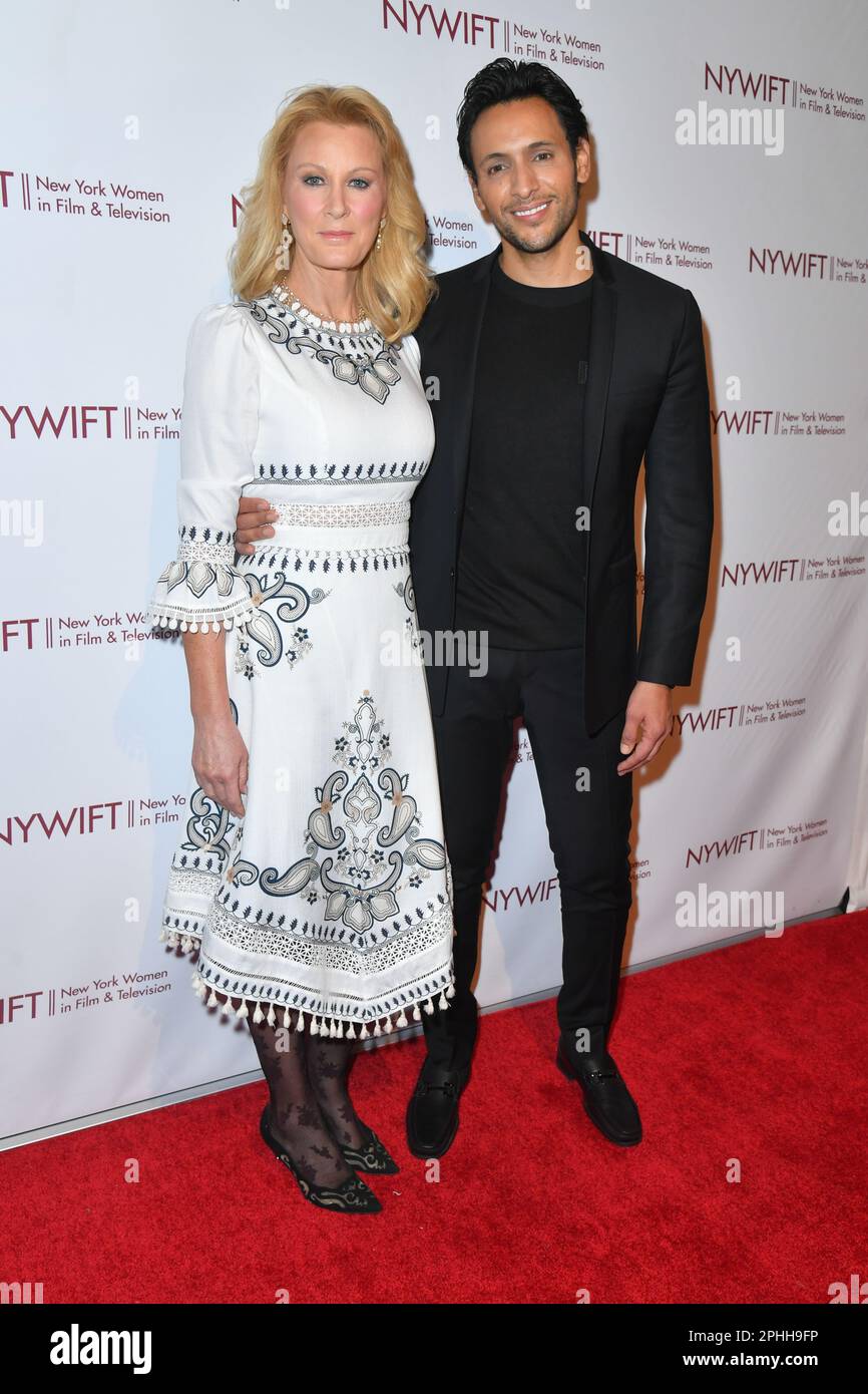 Sandra Lee and Ben Youcef attend the New York Women In Film And ...