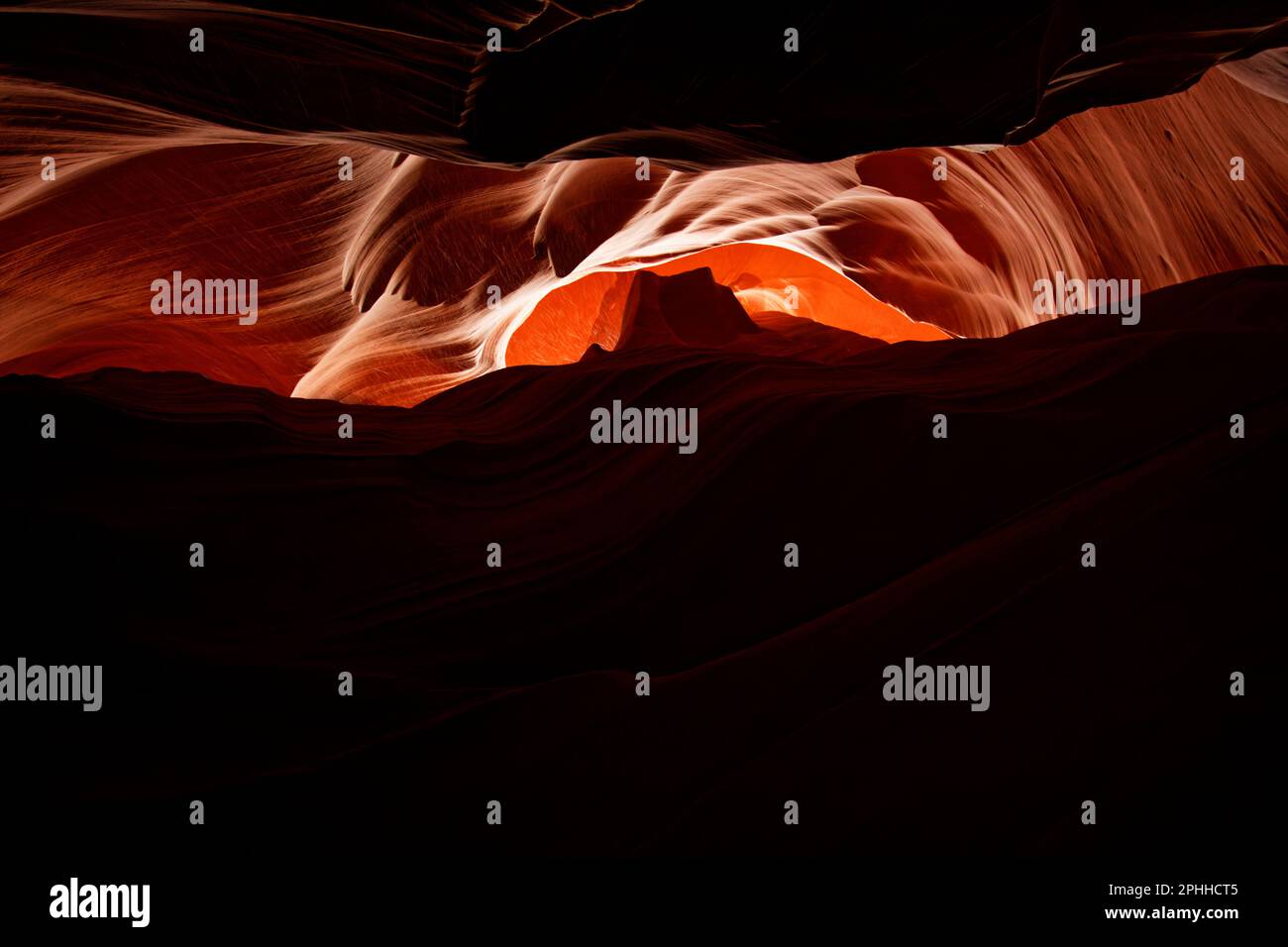 A rainy day inside Upper Antelope Canyon, Arizona, USA Stock Photo - Alamy