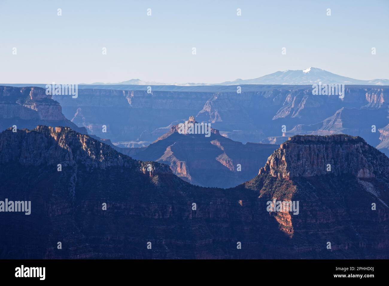 Panoramic View Of Grand Canyon North Rim From Bright Angel Point