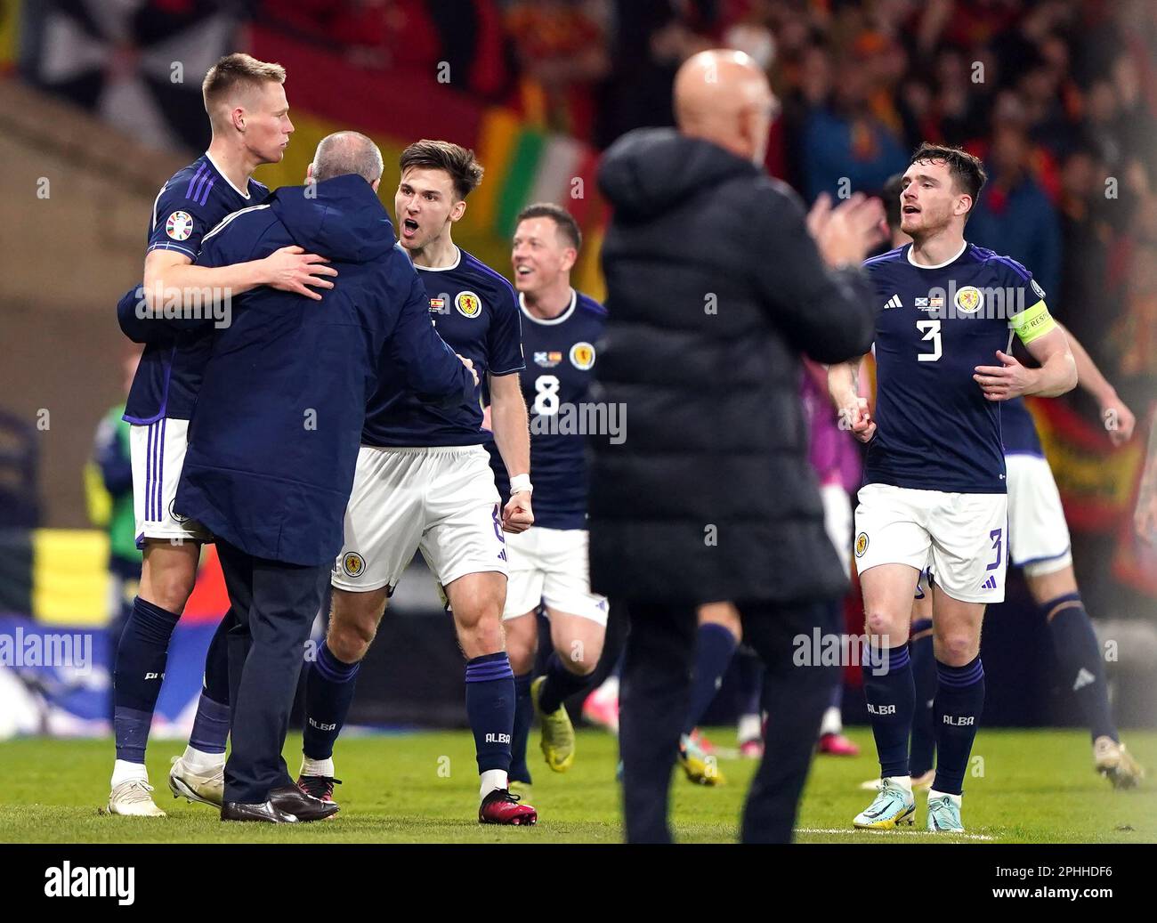 Scott mctominay steve clarke hi-res stock photography and images - Alamy
